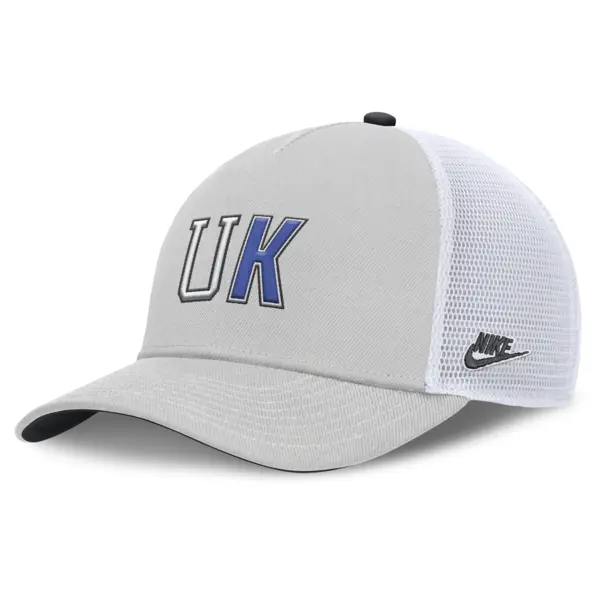 Nike Kentucky Legacy Basketball Rise College Trucker Adjustable Hat - Grey