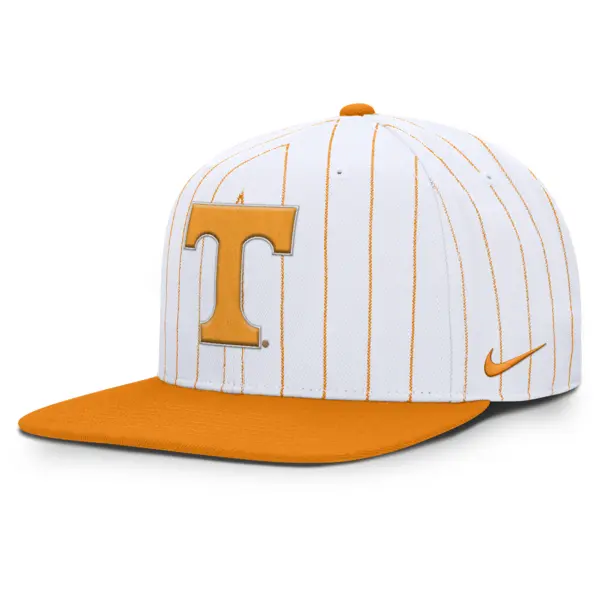 Nike Tennessee Primetime Pinstripe Dri-fit Adjustable Hat - White