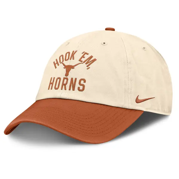 Nike Texas Primetime 2-tone Club College Adjustable Hat - Brown