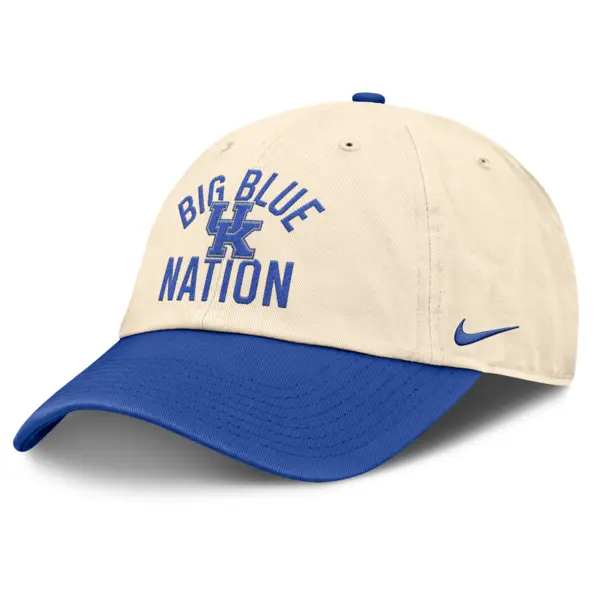 Nike Kentucky Primetime 2-tone Club College Adjustable Cap - Brown