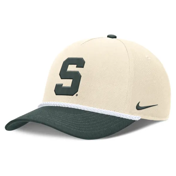 Nike Michigan State Primetime Rope College Adjustable Hat - Brown
