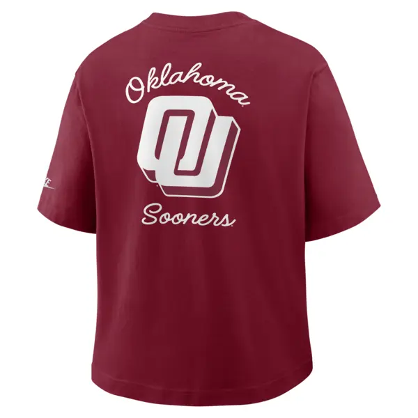 Nike Oklahoma Legacy Pocket Boxy College T-shirt - Red