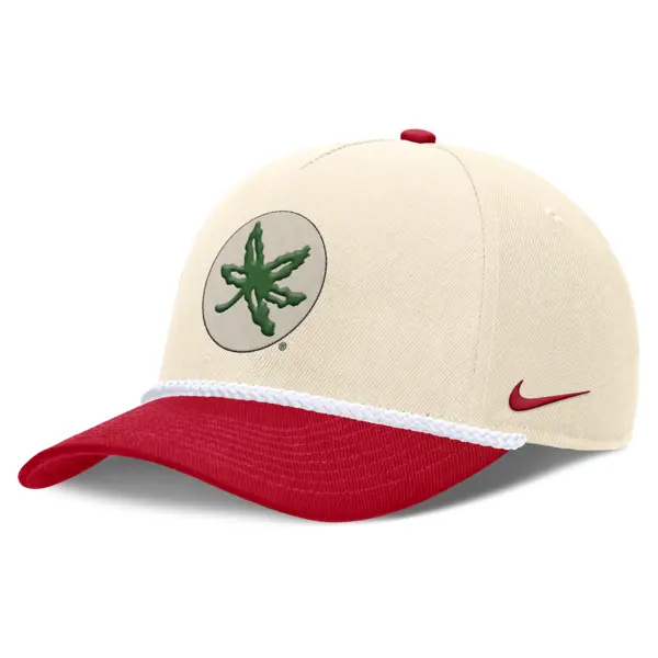 Nike Ohio State Primetime Rope 2-tone Rise Adjustable Hat - Brown