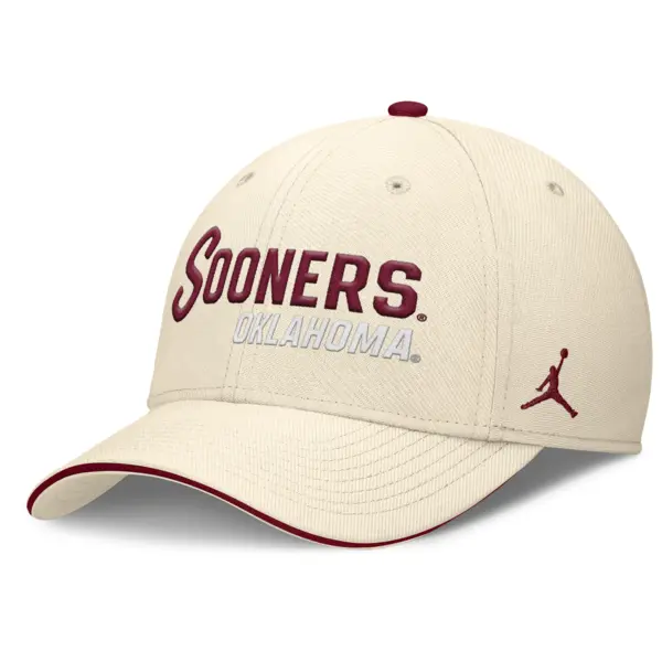 Nike Oklahoma Primetime Jordan Brand Dri-fit College Cap - Brown