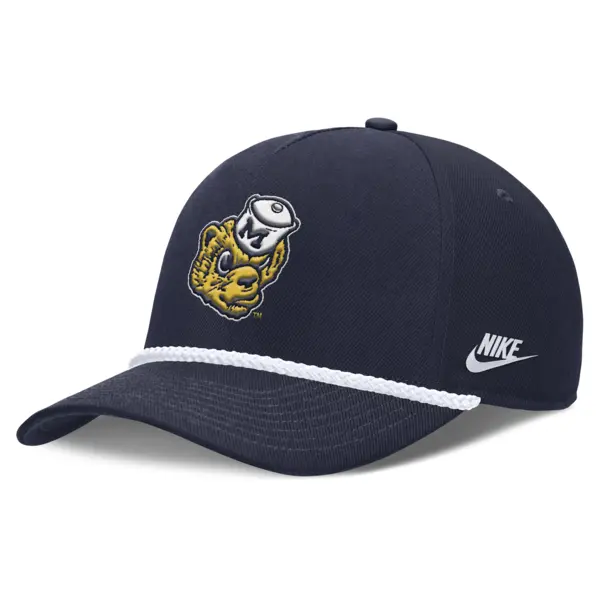 Nike Michigan Legacy Basketball Rope Rise Adjustable Hat - Blue