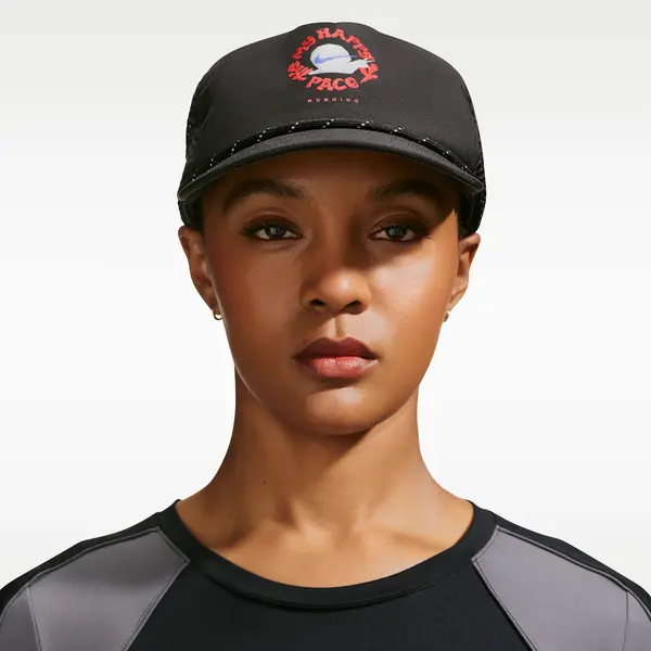 Nike Pro Dri-fit Unstructured Happy Pace Cap - Black