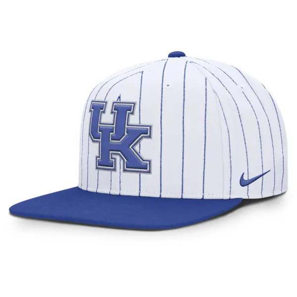 Nike Kentucky Primetime Pinstripe College Adjustable Hat - White