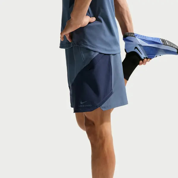 Nike Pro Training Dri-fit Adv 6" Shorts - Blue