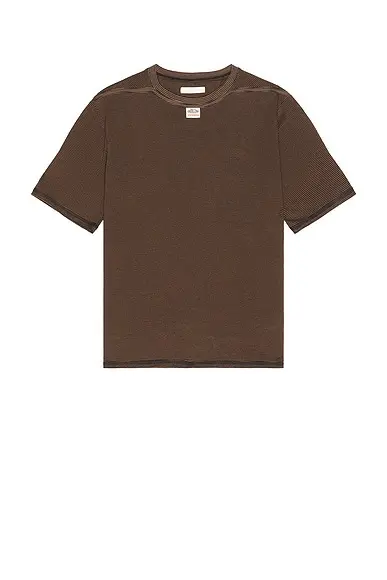 Commission Reversed Tee - Mini Stripe