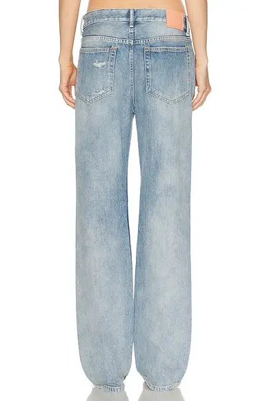 Acne Studios 2010f Light Crow Wide Leg Jeans