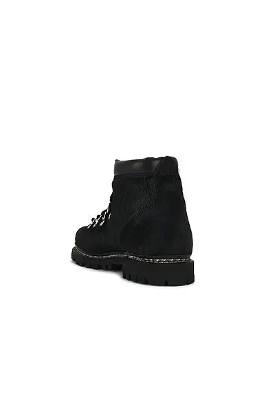 Junya Watanabe Hair On Hide Lace Up Boots