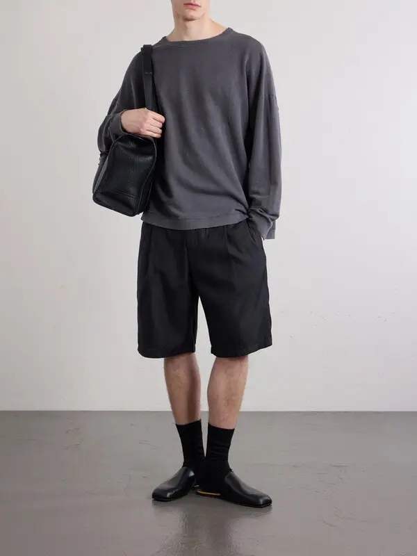 Our Legacy Slack Cotton-blend Jersey Sweatshirt - Gray