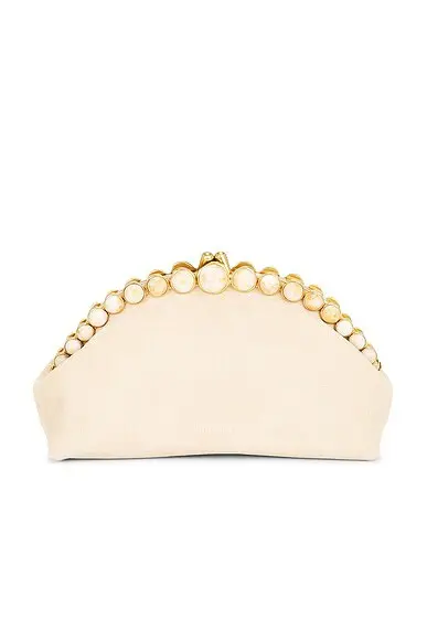 Cult Gaia Una Clutch - Sand