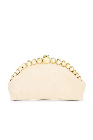 Cult Gaia Una Clutch - Sand