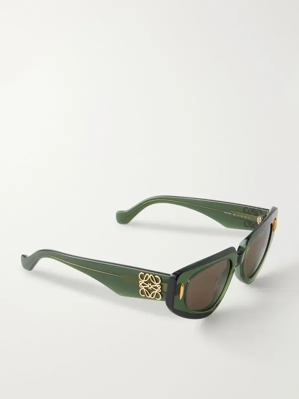 Loewe Anagram D-frame Sunglasses - Green