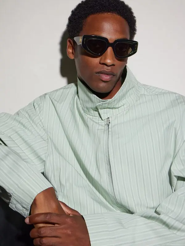 Loewe Anagram D-frame Sunglasses - Green