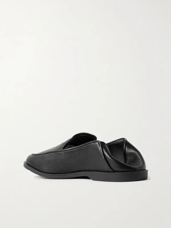 George Cleverley Mayfair Ii Collapsible-heel Deerkskin Loafers