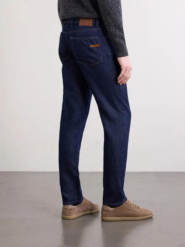 Zegna Straight Leg Jeans - Blue