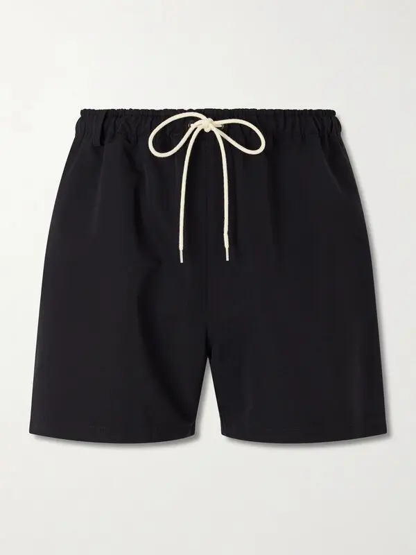 Auralee Wool Drawstring Shorts