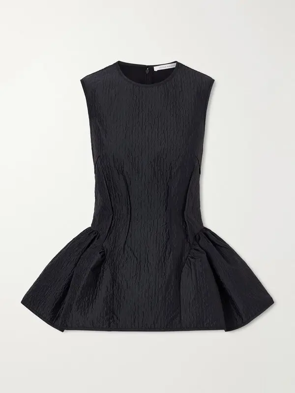 Cecilie Bahnsen Daimi Ruffled Cloqué Top
