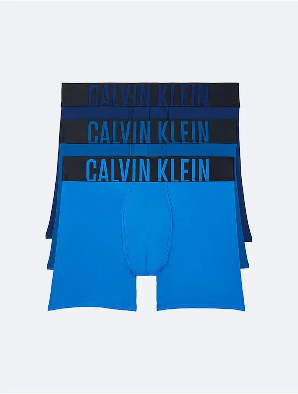 Calvin Klein Intense Power Micro 3-pack Boxer Brief - Blue Multi