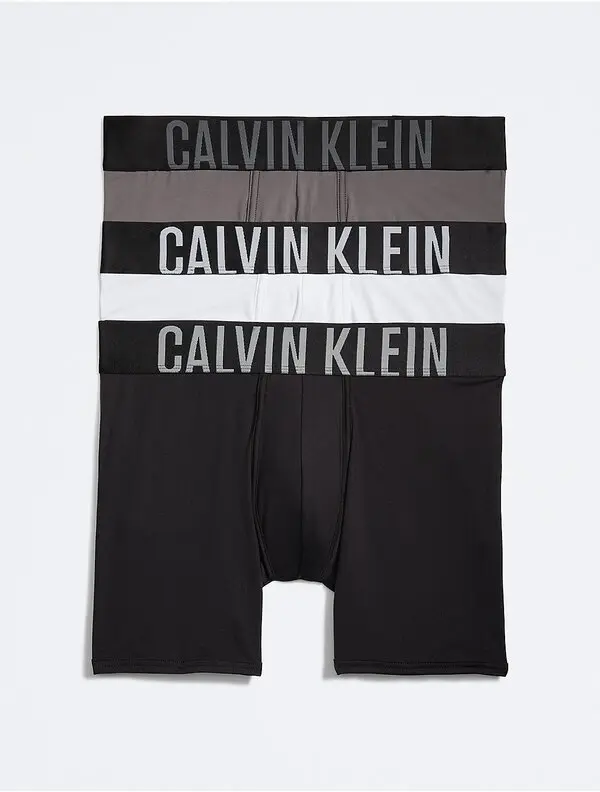 Calvin Klein Intense Power Micro 3-pack Boxer Brief - Grey Assorted