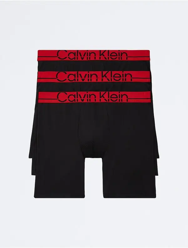 Calvin Klein Pro Fit 3-pack Long Boxer Brief - Black