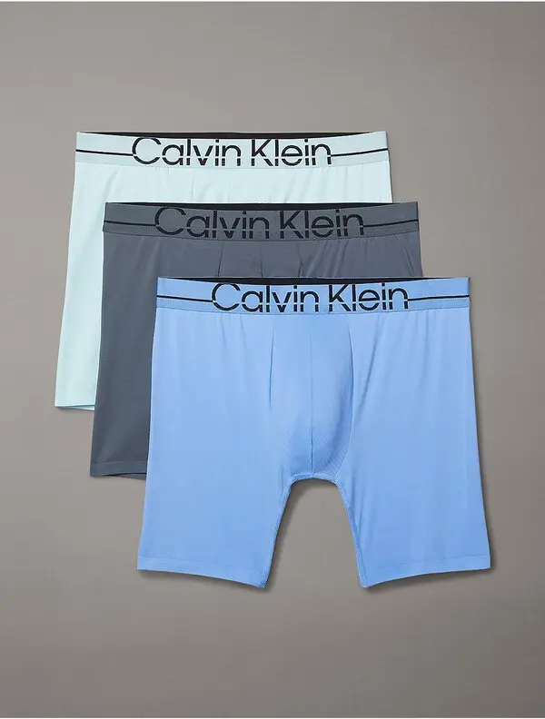 Calvin Klein Pro Fit 3-pack Long Boxer Brief - Ultramarine / Stratosphere / Turbulance