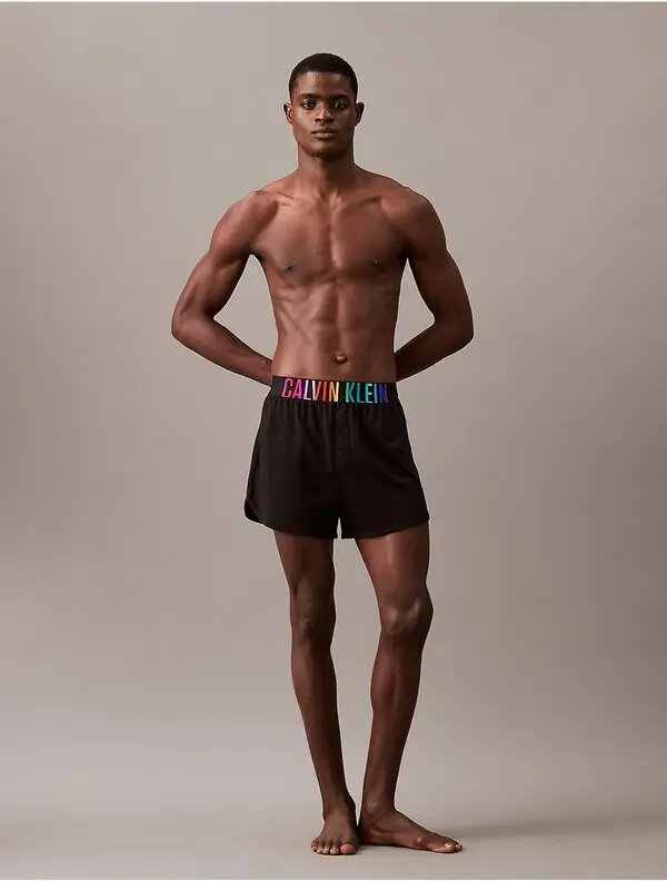 Calvin Klein Intense Power Pride Sleep Shorts - Black
