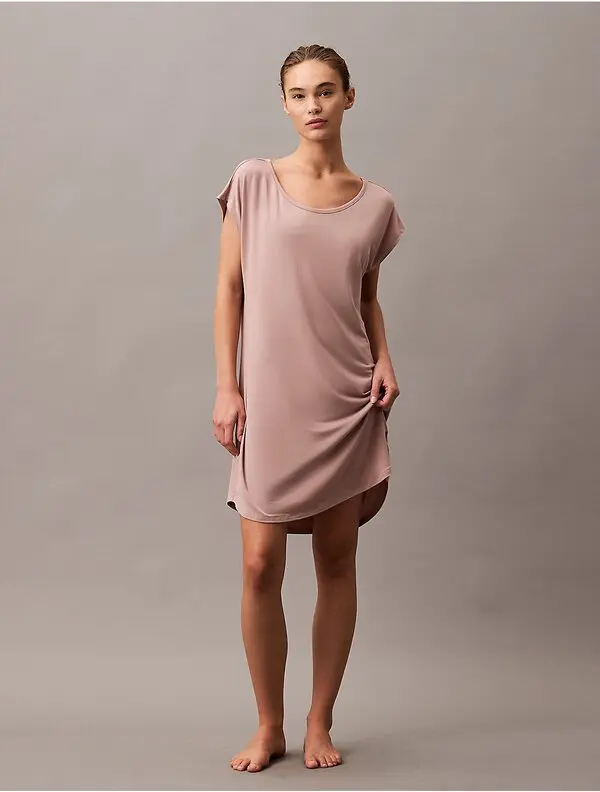 Calvin Klein Ultra-light Sleep Dress - Summer Taupe