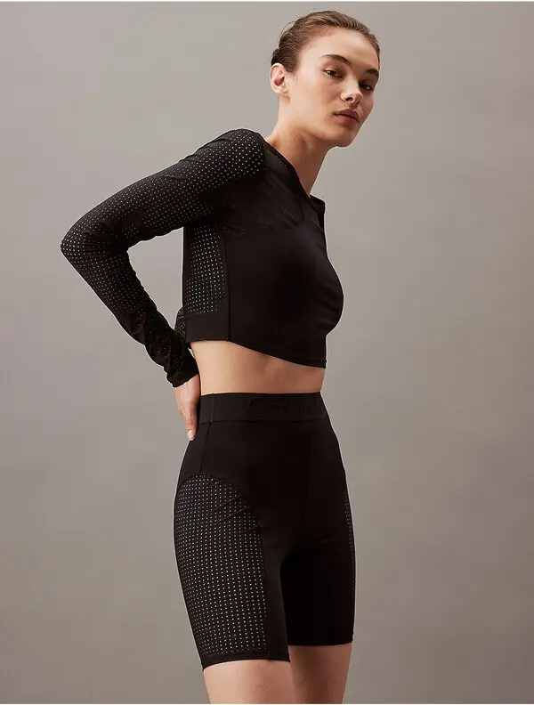 Calvin Klein Sport Future Icon Mesh Bike Shorts