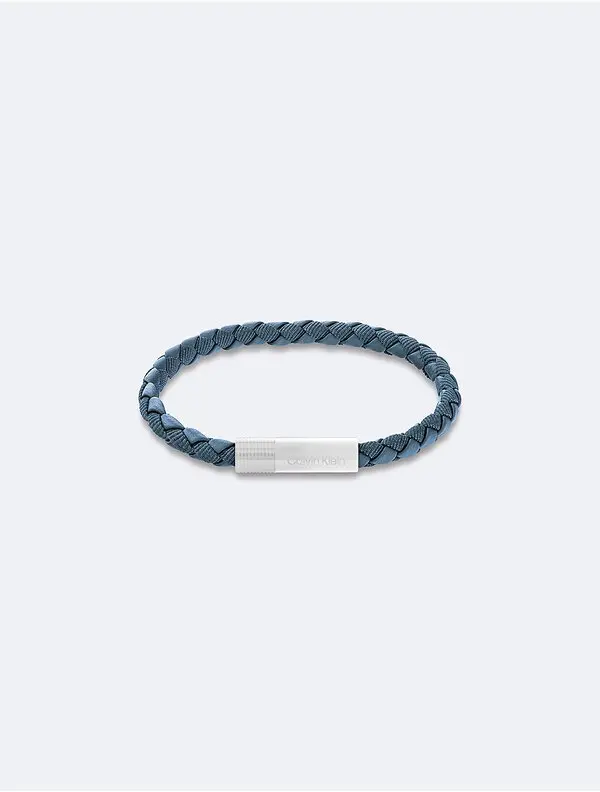Calvin Klein Braided Bracelet - Silver