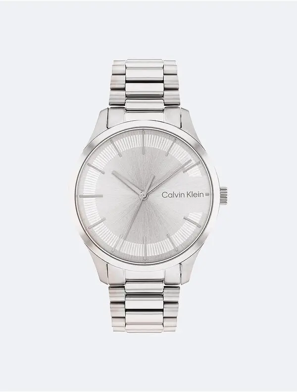 Calvin Klein C Logo 35mm Watch - Stainless Steel