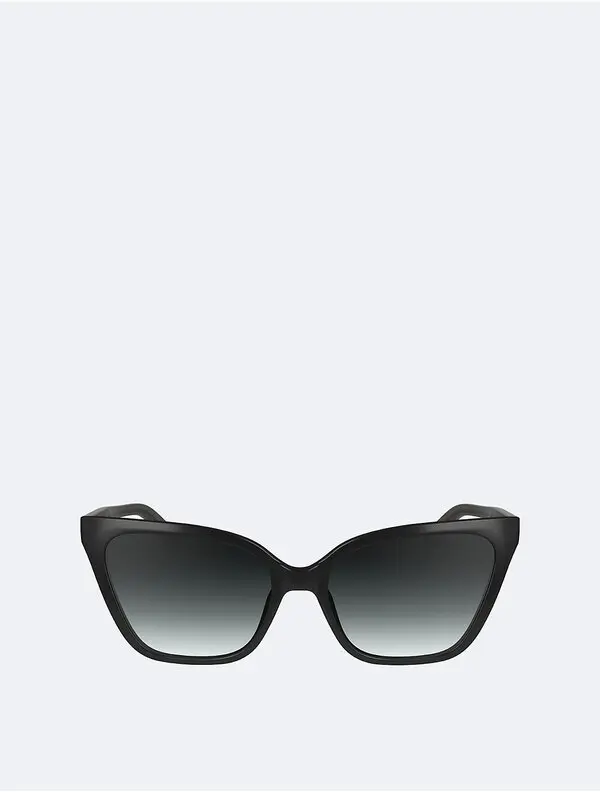 Calvin Klein Cat Eye Sunglasses - Black