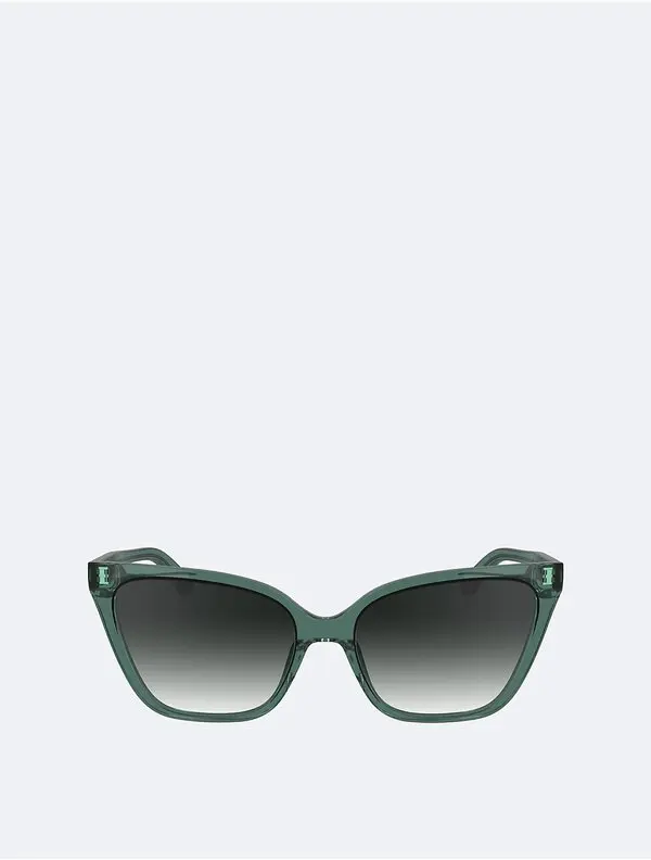 Calvin Klein Cat Eye Sunglasses - Mint