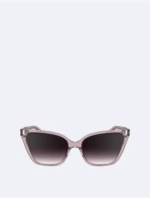 Calvin Klein Cat Eye Sunglasses - Rose