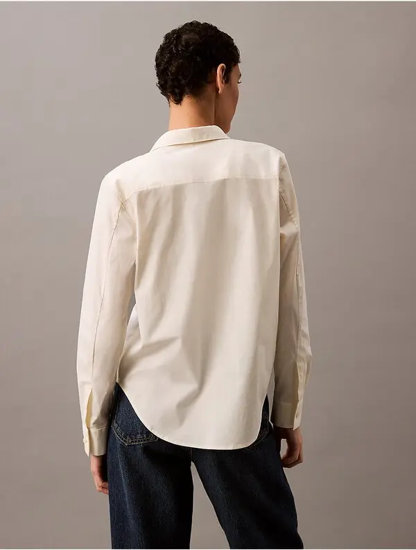 Calvin Klein Classic Stretch Poplin Button-down Shirt