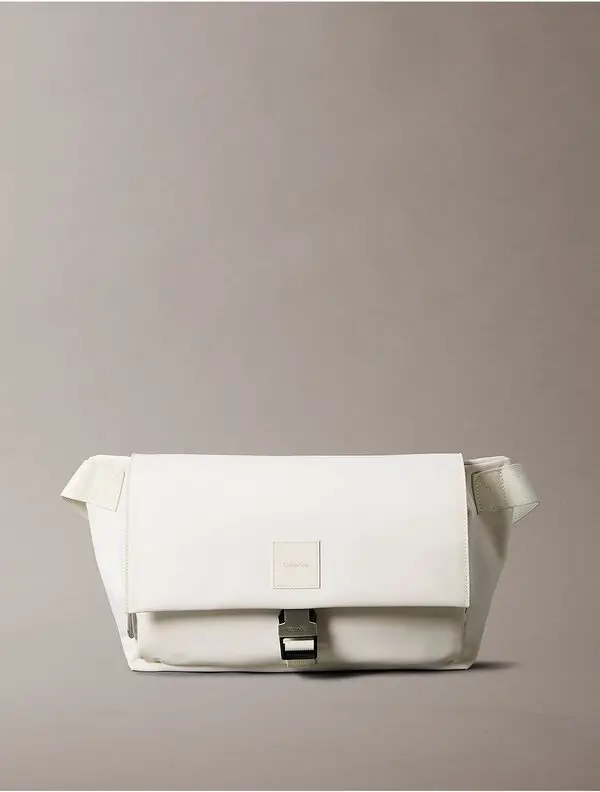 Calvin Klein Utility Messenger Sling Bag - Vapor White