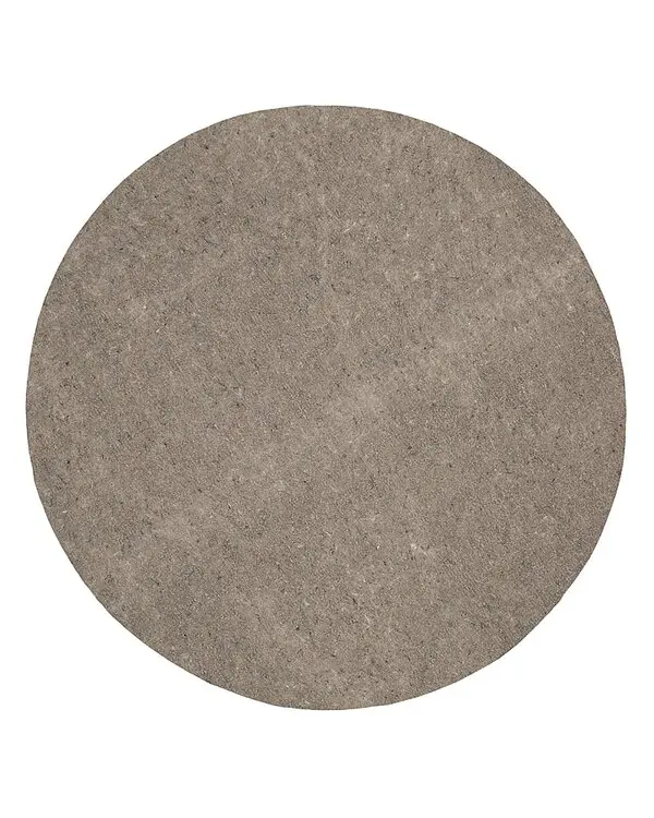 KARASTAN All Pet Reversible Pet Proof Rug Pad Round Area Rug, 8' X 8 - Gray