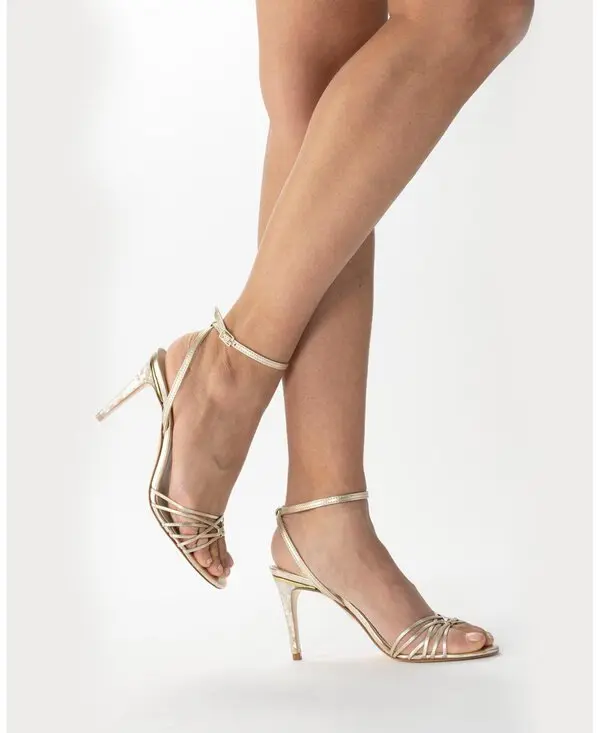 FREYA ROSE Bella Strappy Sandal - Champagne