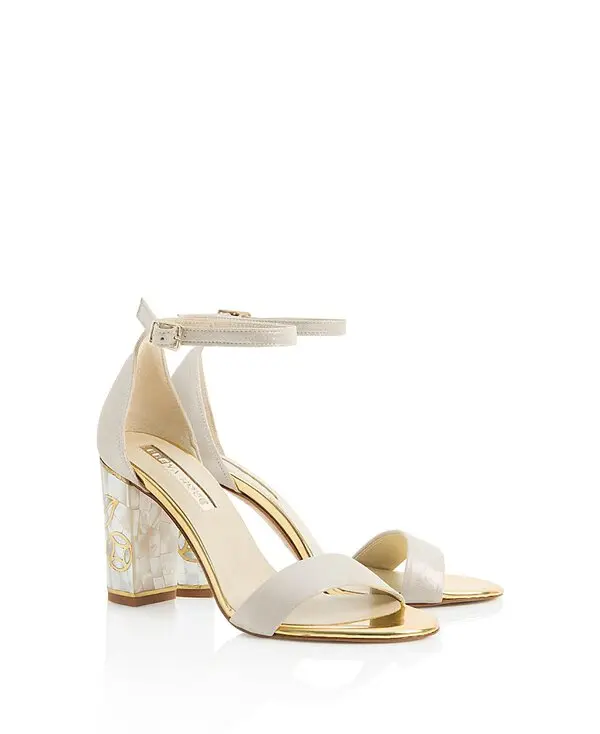 FREYA ROSE Rozu Ankle Strap Sandal - Champagne