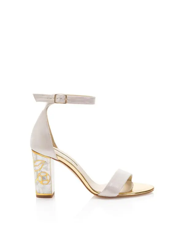 FREYA ROSE Rozu Ankle Strap Sandal - Champagne