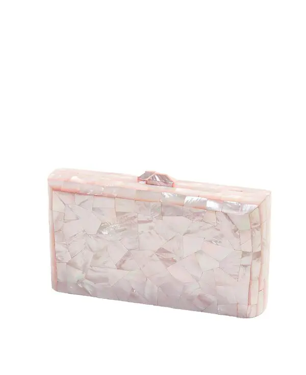 FREYA ROSE Aphrodite Mother Of Pearl Bag - Aphrodite Pink