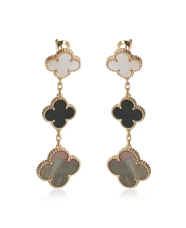 VAN CLEEF & ARPELS Magic Alhambra 18k Yellow Earrings - Gold