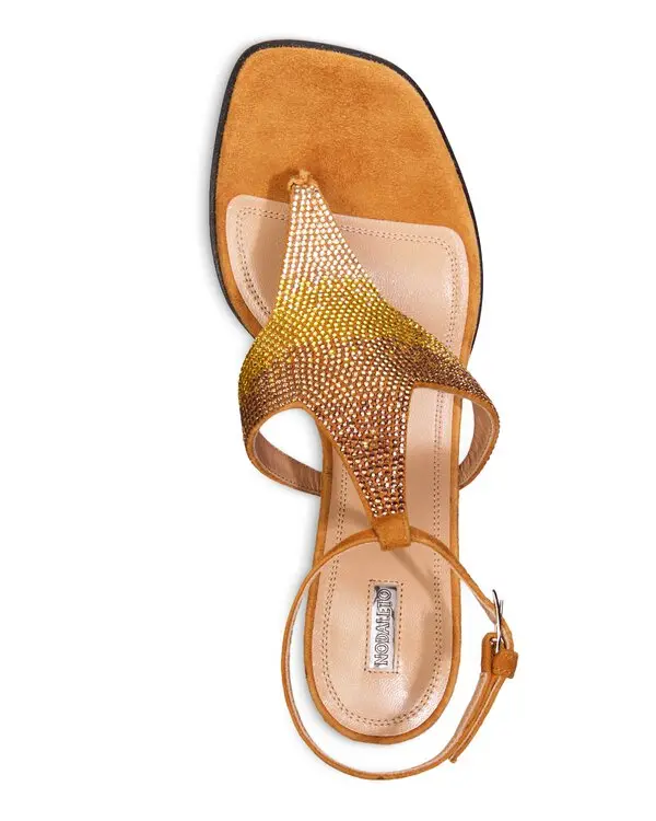NODALETO Ankle Strap Sandals