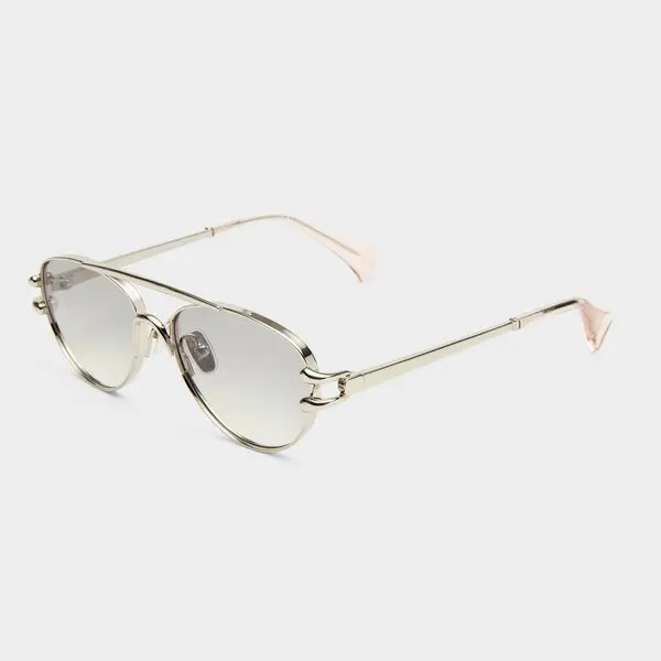 Le Specs Número Seis Sunglasses - Bright Silver