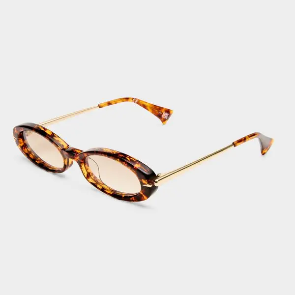 Le Specs Número Doce Sunglasses - Mottled Tort