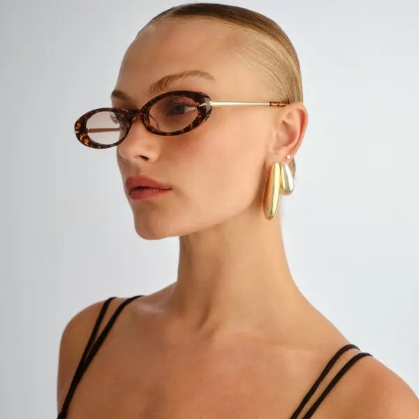 Le Specs Número Doce Sunglasses - Mottled Tort
