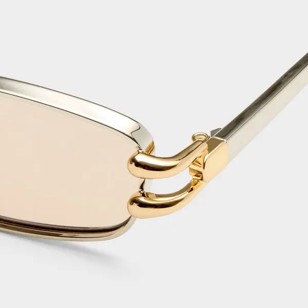 Le Specs Número Cinco Sunglasses - Bright Silver