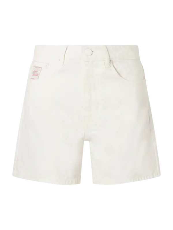 AMI Paris Denim Shorts - Neutrals